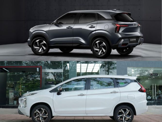 Mitsubishi Xforce So Với Mitsubishi Xpander Chi Tiết