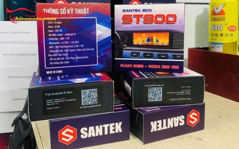 Android Box Santek ST800 Chính Hãng Tại Thiện Auto